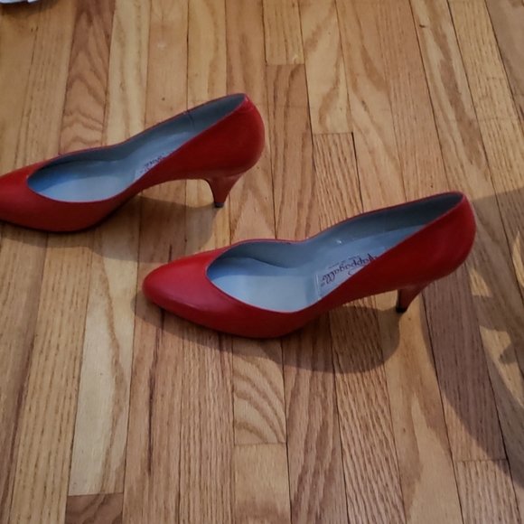 Pappagallo | Shoes | Vintage Pappagallo Red Pumps W Original Box | Poshmark